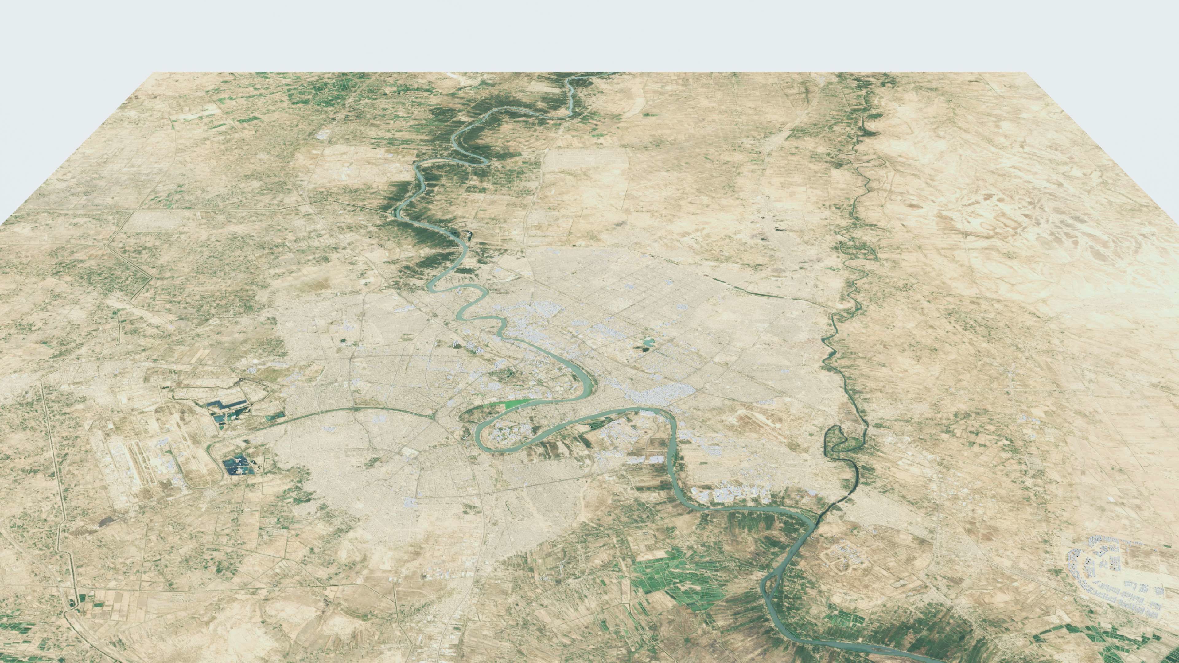 Baghdad Iraq City Landscape 3D Model 3D model | CGTrader