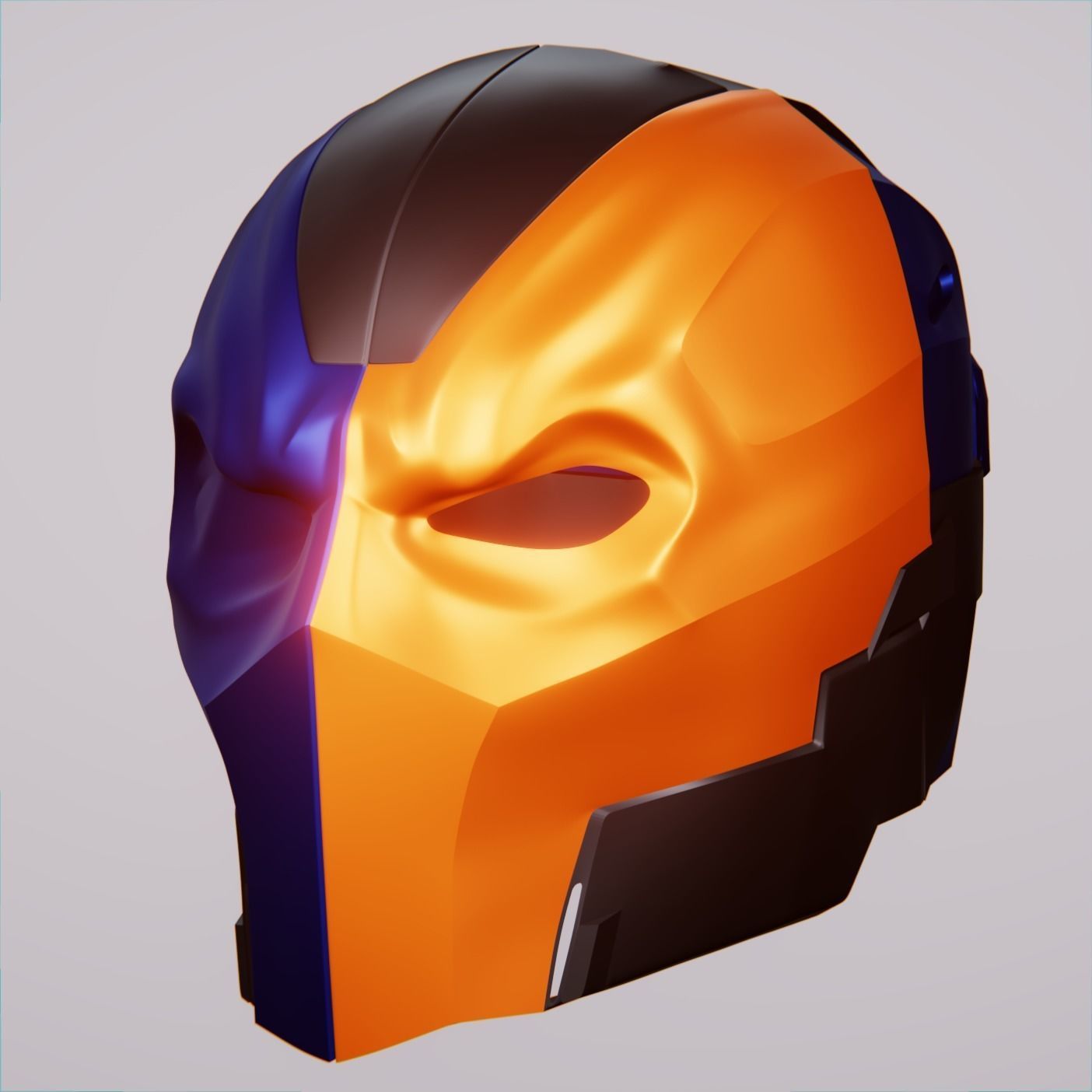 DEATHSTROKE HELMET CASCO JUSTICE LEAGUE 3D model 3D printable | CGTrader