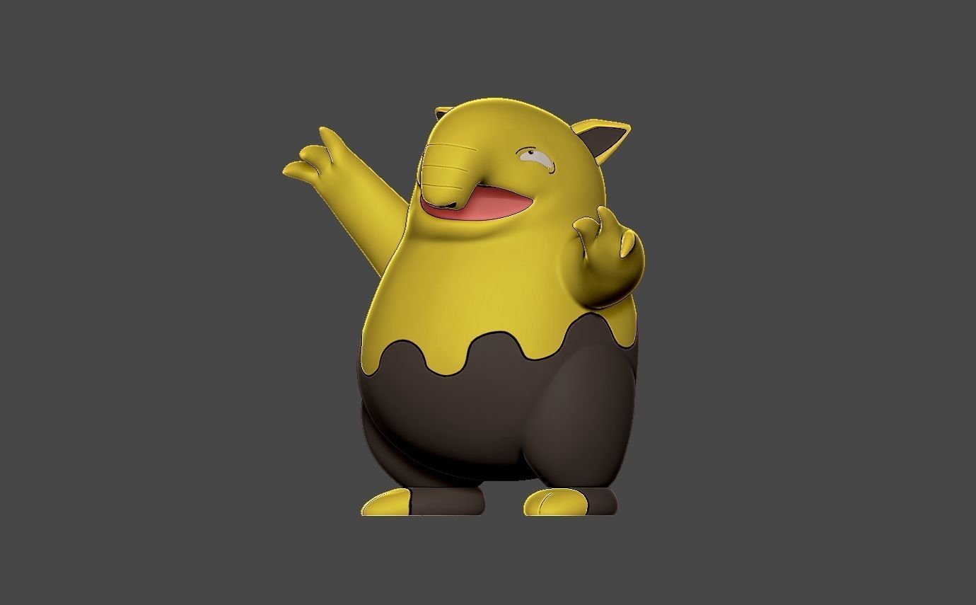 Pokemon drowzee evolution pack 3D model 3D printable | CGTrader