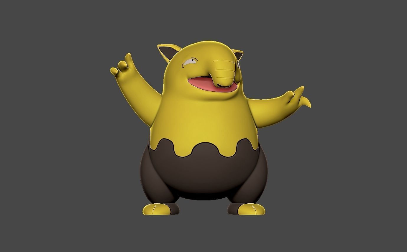 Pokemon drowzee evolution pack 3D model 3D printable | CGTrader