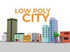 3D model Urban - Low Poly 3d city building model VR / AR / low-poly ...