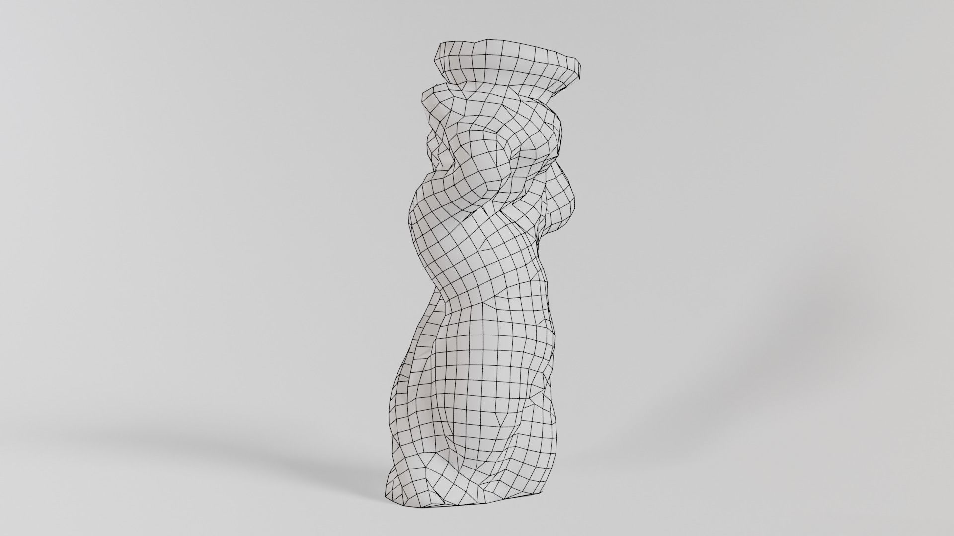 Garden Old Statue free VR / AR / low-poly 3D model | CGTrader