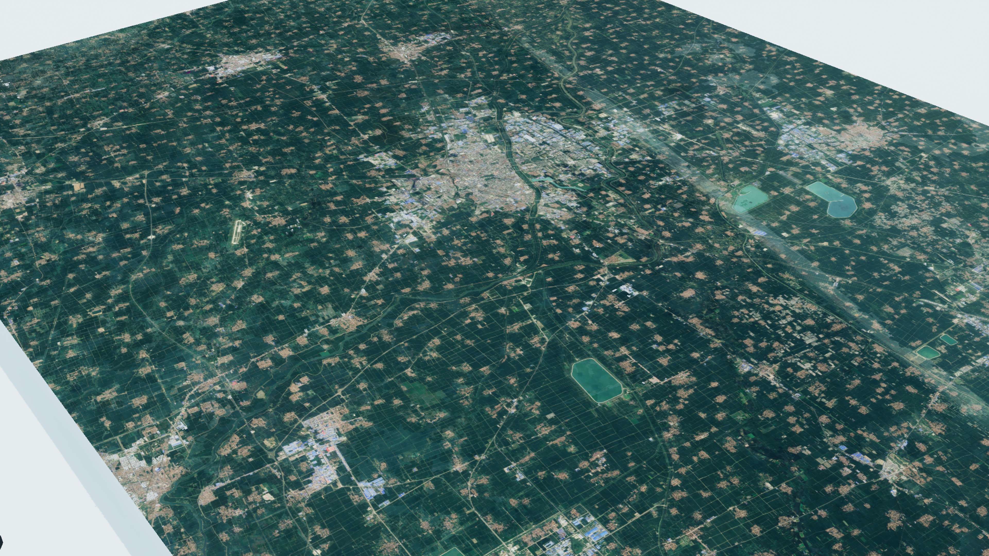 Dezhou China City Landscape 3D Model 3D model | CGTrader