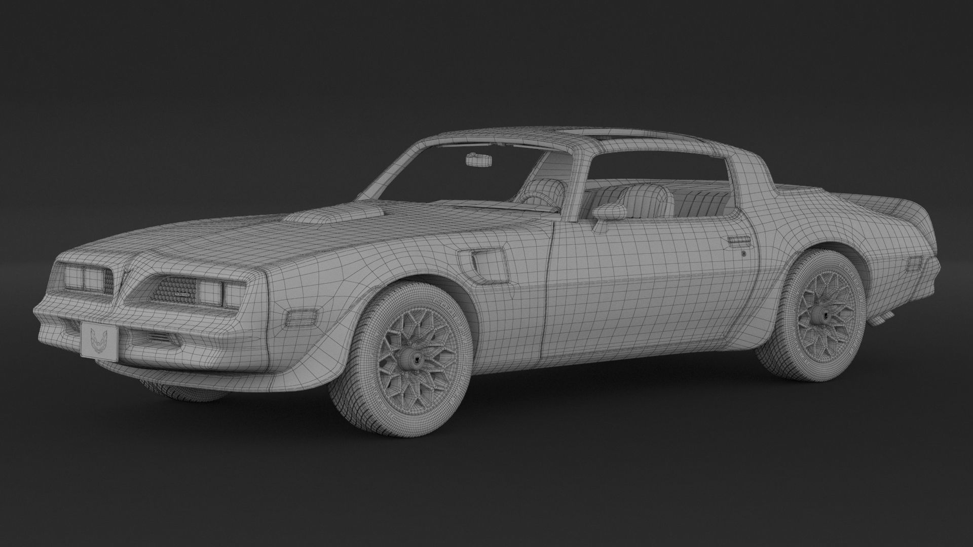Pontiac Trans-Am 3D model | CGTrader