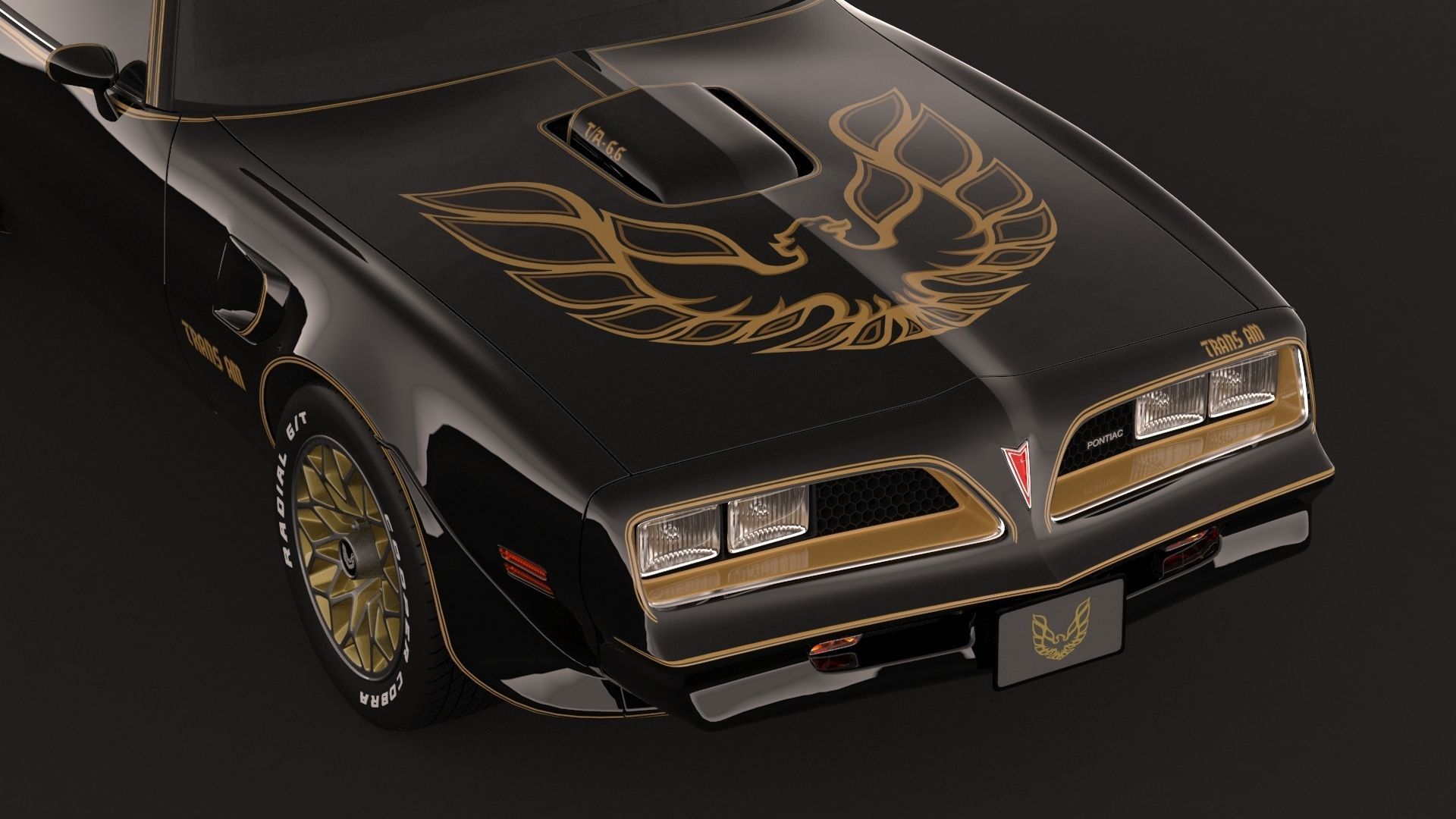 Pontiac Trans-Am 3D model | CGTrader