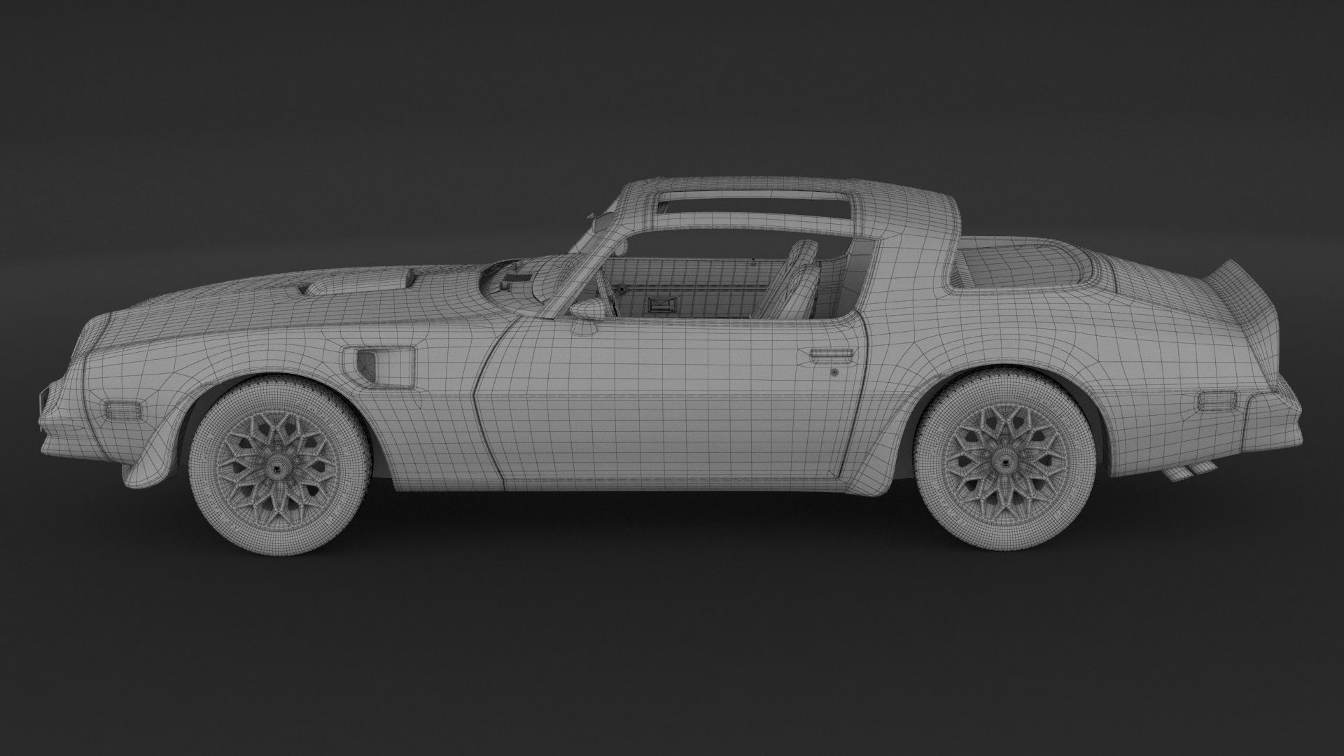 Pontiac Trans-Am 3D model | CGTrader