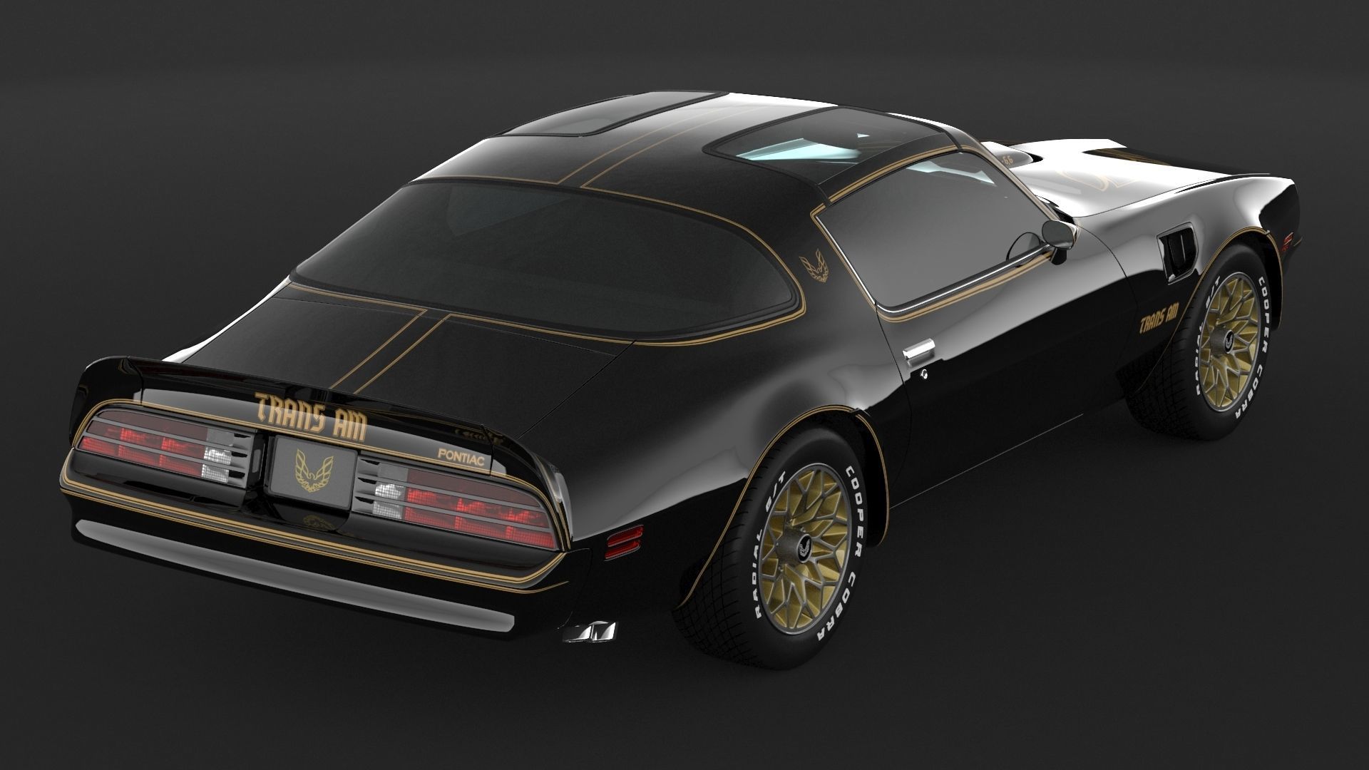 Pontiac Trans-Am 3D model | CGTrader