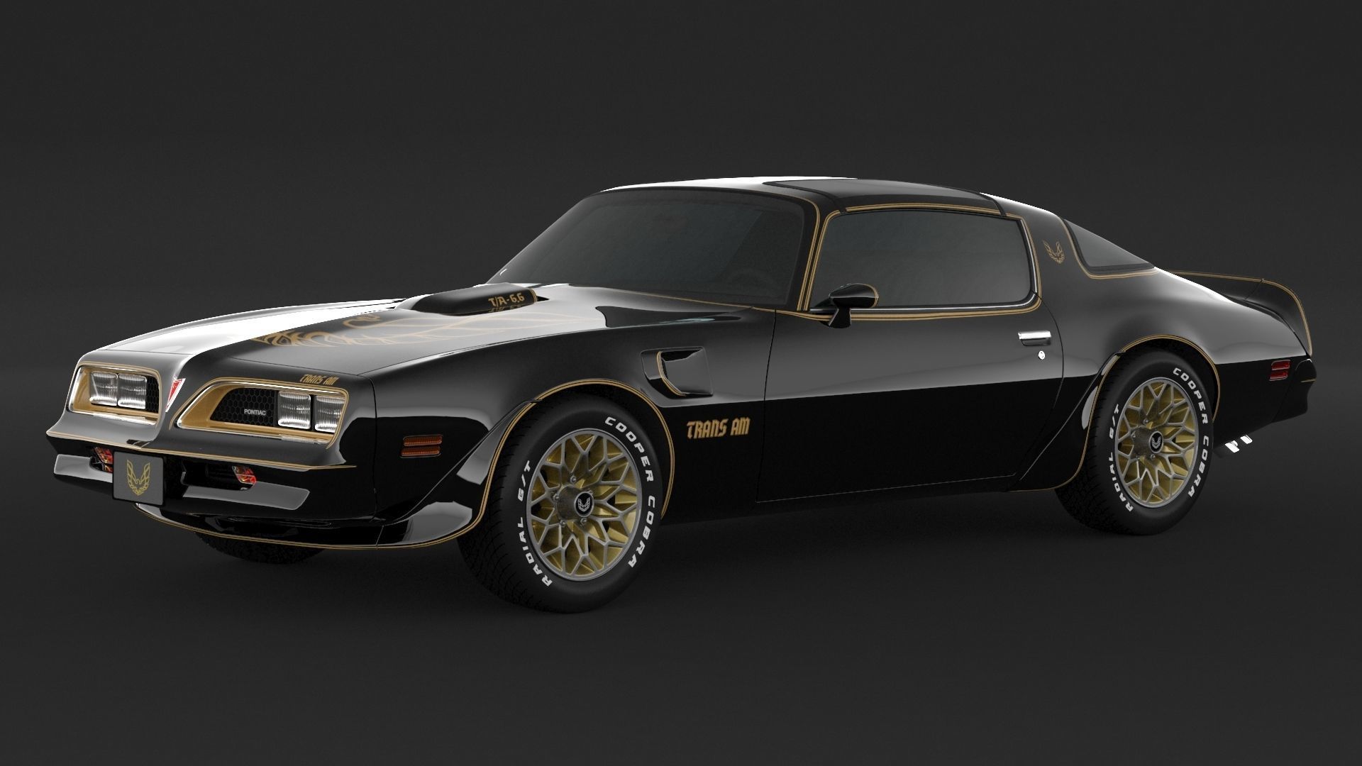 Pontiac Trans-Am 3D model | CGTrader