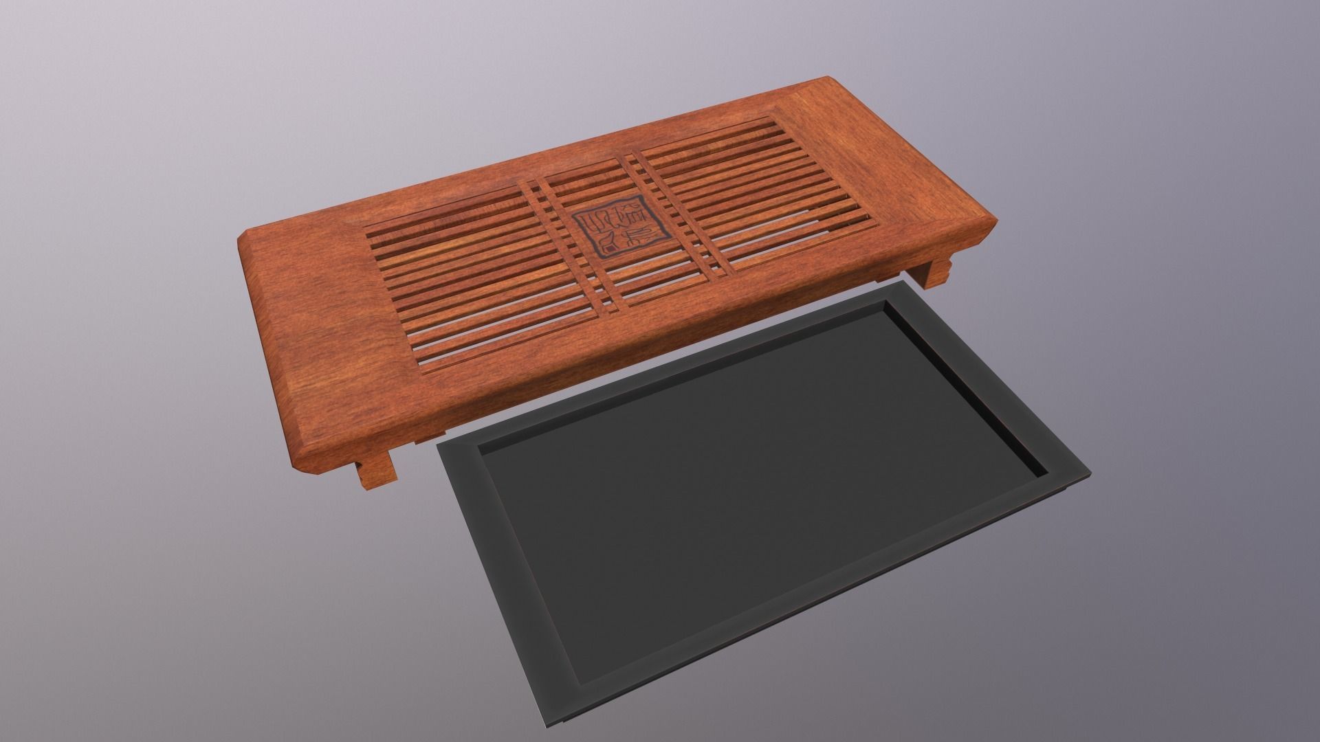 3D model Tea board VR / AR / low-poly | CGTrader