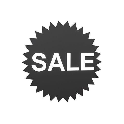 3D model Sale Icon v1 003 VR / AR / low-poly | CGTrader