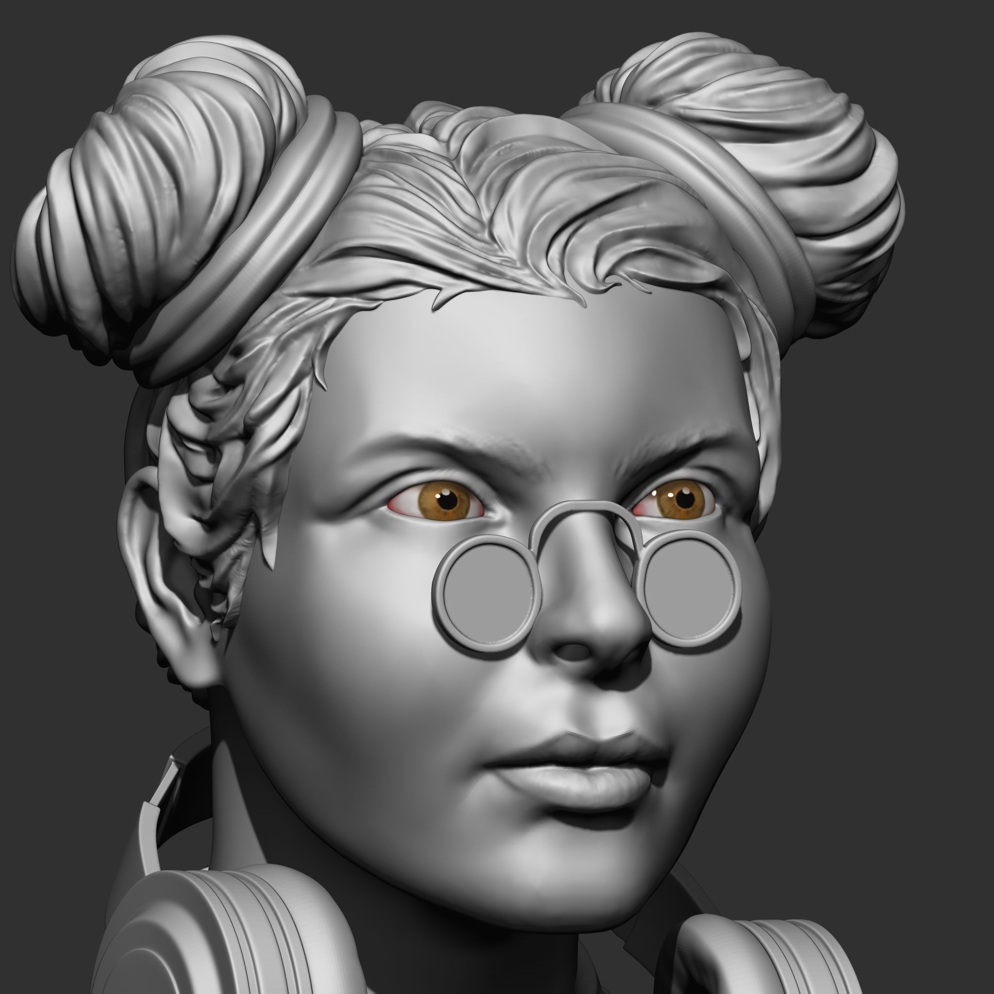 Highpoly Female Character Sculpted in Zbrush free 3D model | CGTrader