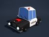 3D model Low Poly Police Car VR / AR / low-poly | CGTrader