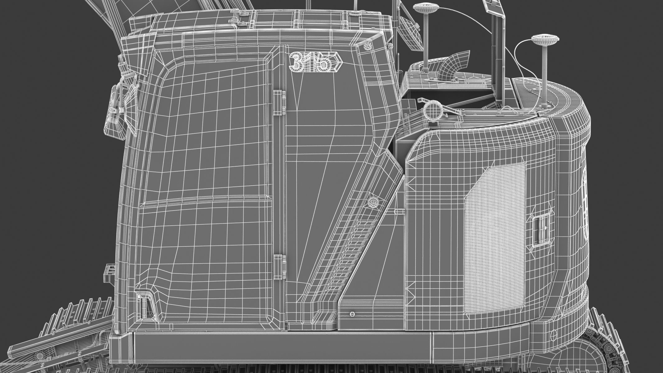 CAT 315 Excavator 3D model | CGTrader