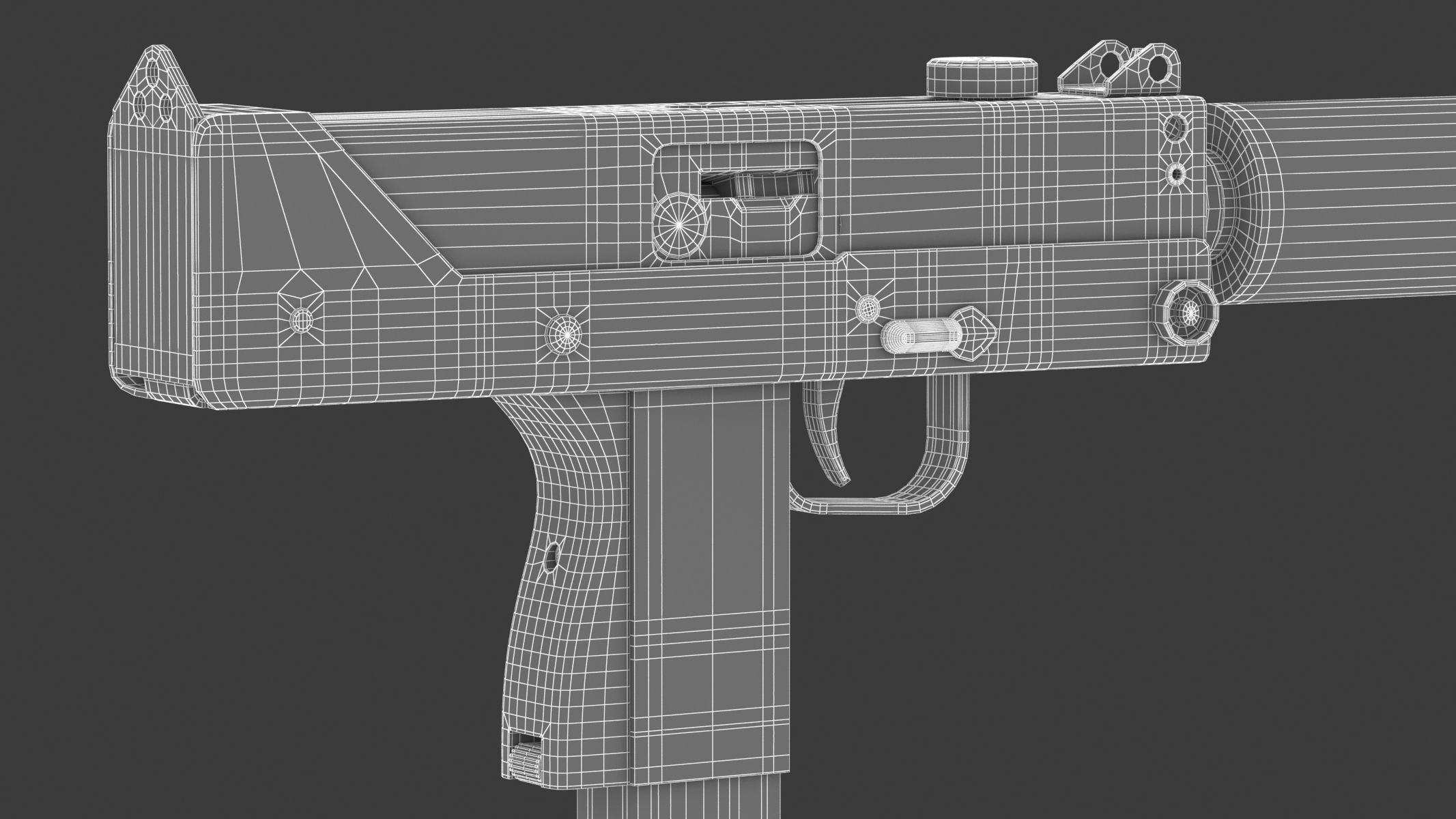 MAC-11 Machine Pistol 3D model | CGTrader