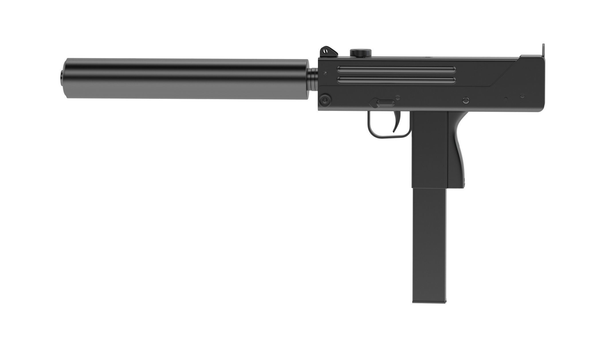 MAC-11 Machine Pistol 3D model | CGTrader