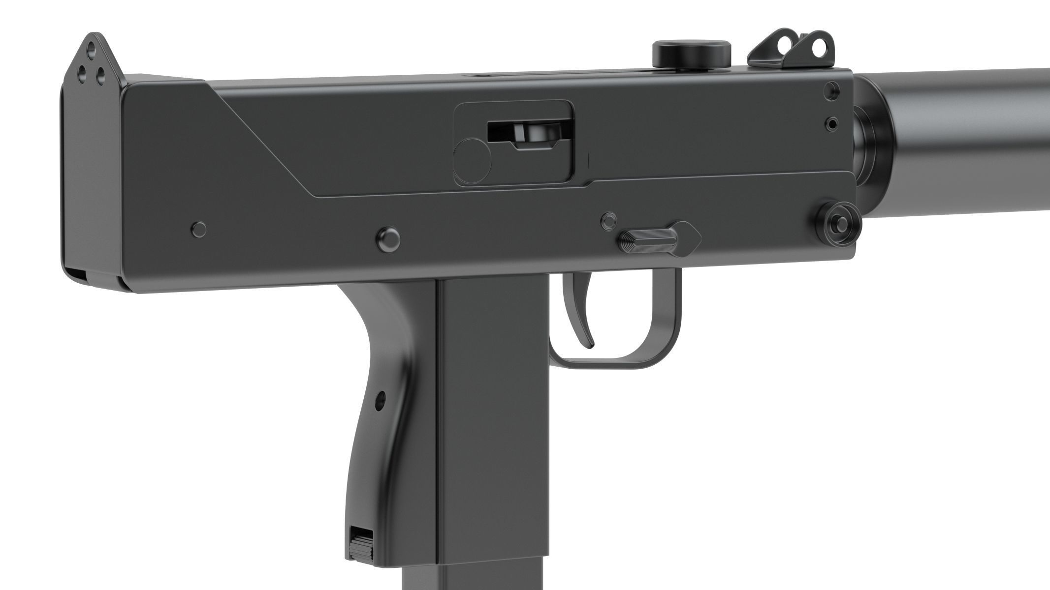 MAC-11 Machine Pistol 3D model | CGTrader