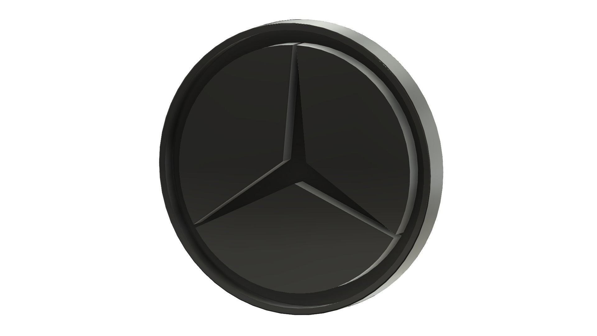 Mercedes Benz and AMG Stand Logo 3D model 3D printable | CGTrader