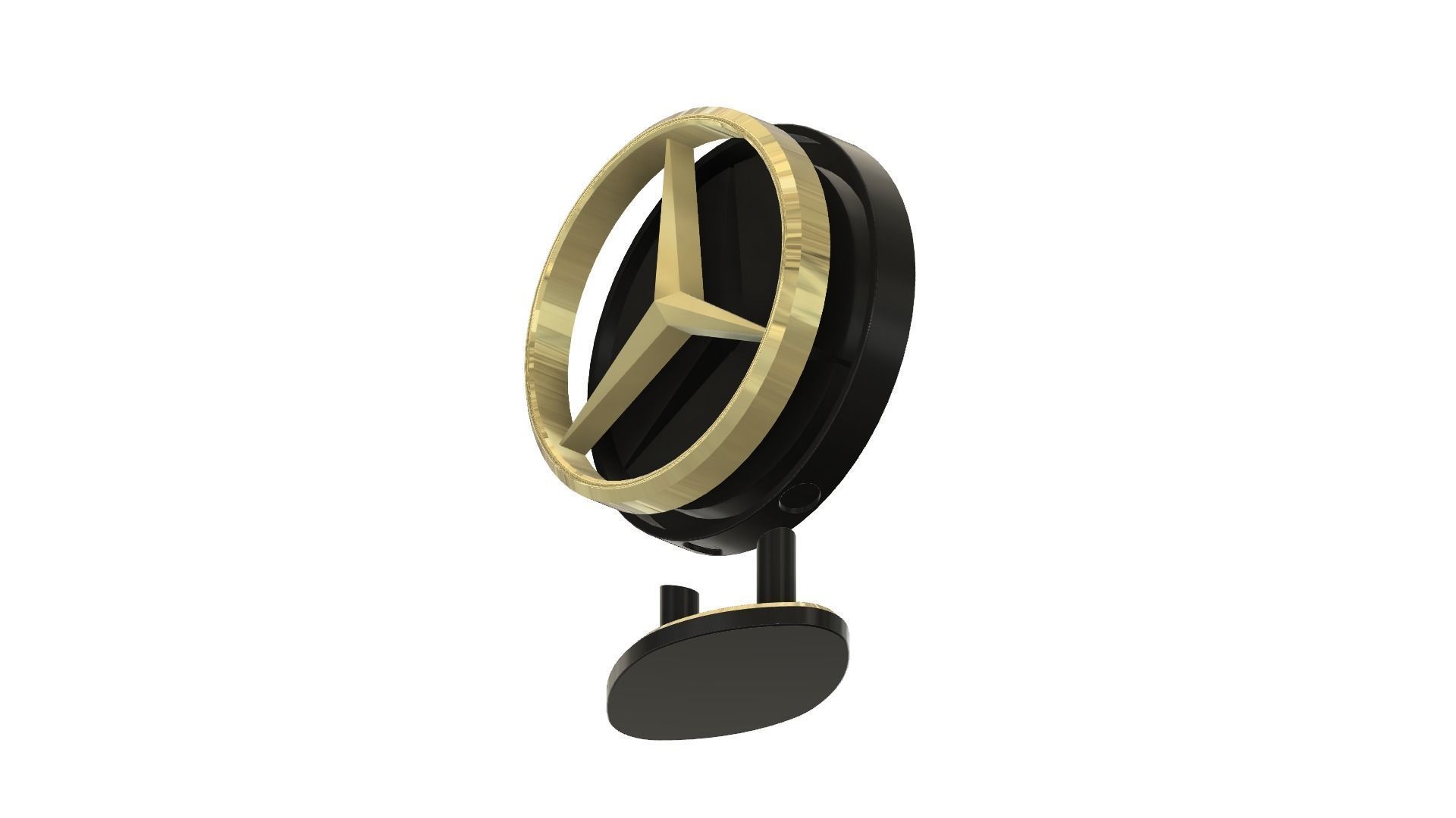 Mercedes Benz and AMG Stand Logo 3D model 3D printable | CGTrader