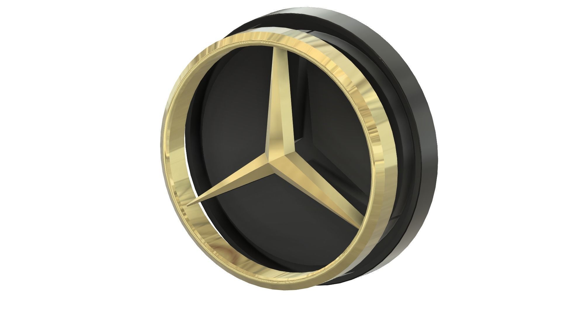 Mercedes Benz and AMG Stand Logo 3D model 3D printable | CGTrader