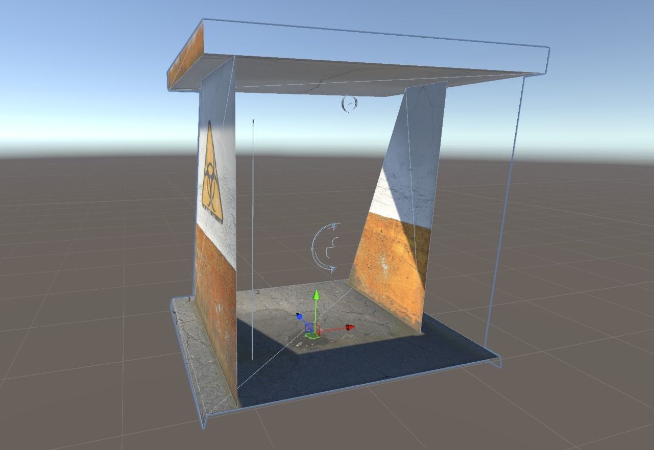 Old Bunker Radiation shielding free VR / AR / low-poly 3D model | CGTrader