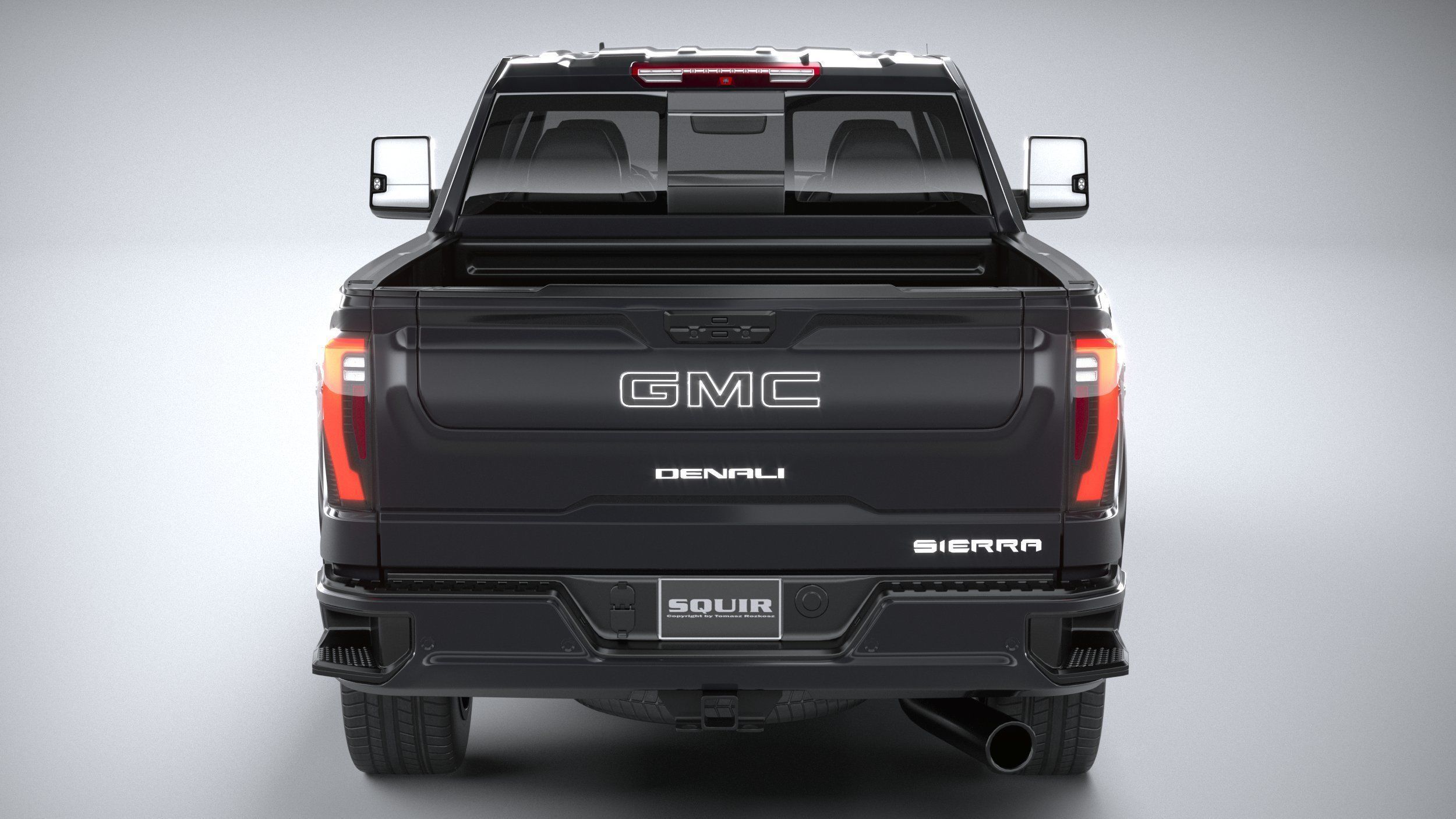 GMC Sierra Denali HD 2024 3D model | CGTrader