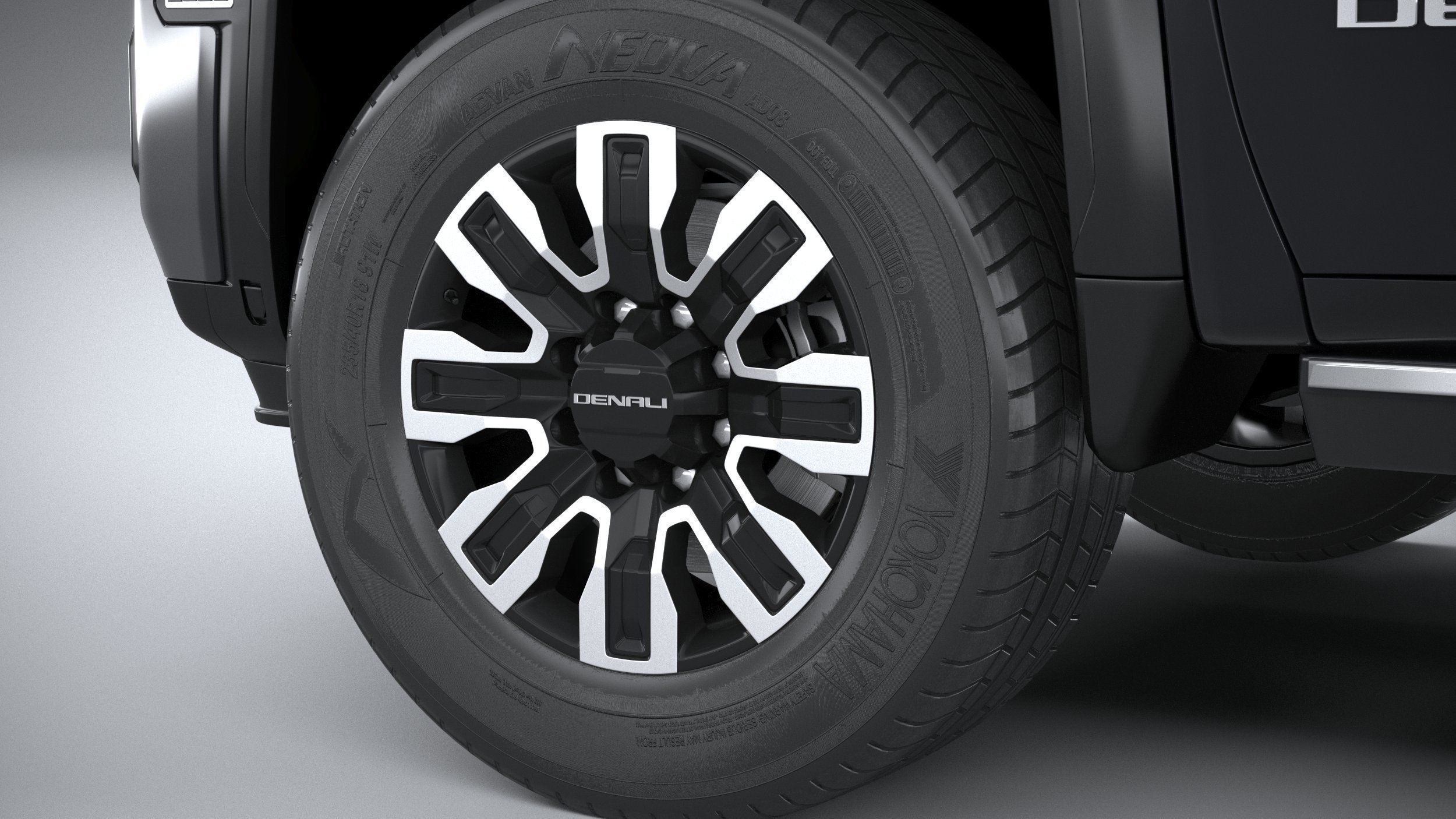 GMC Sierra Denali HD 2024 3D model | CGTrader