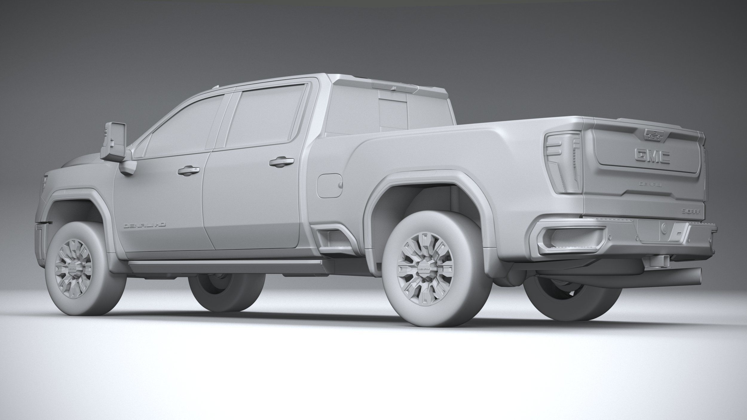 GMC Sierra Denali HD 2024 3D model | CGTrader