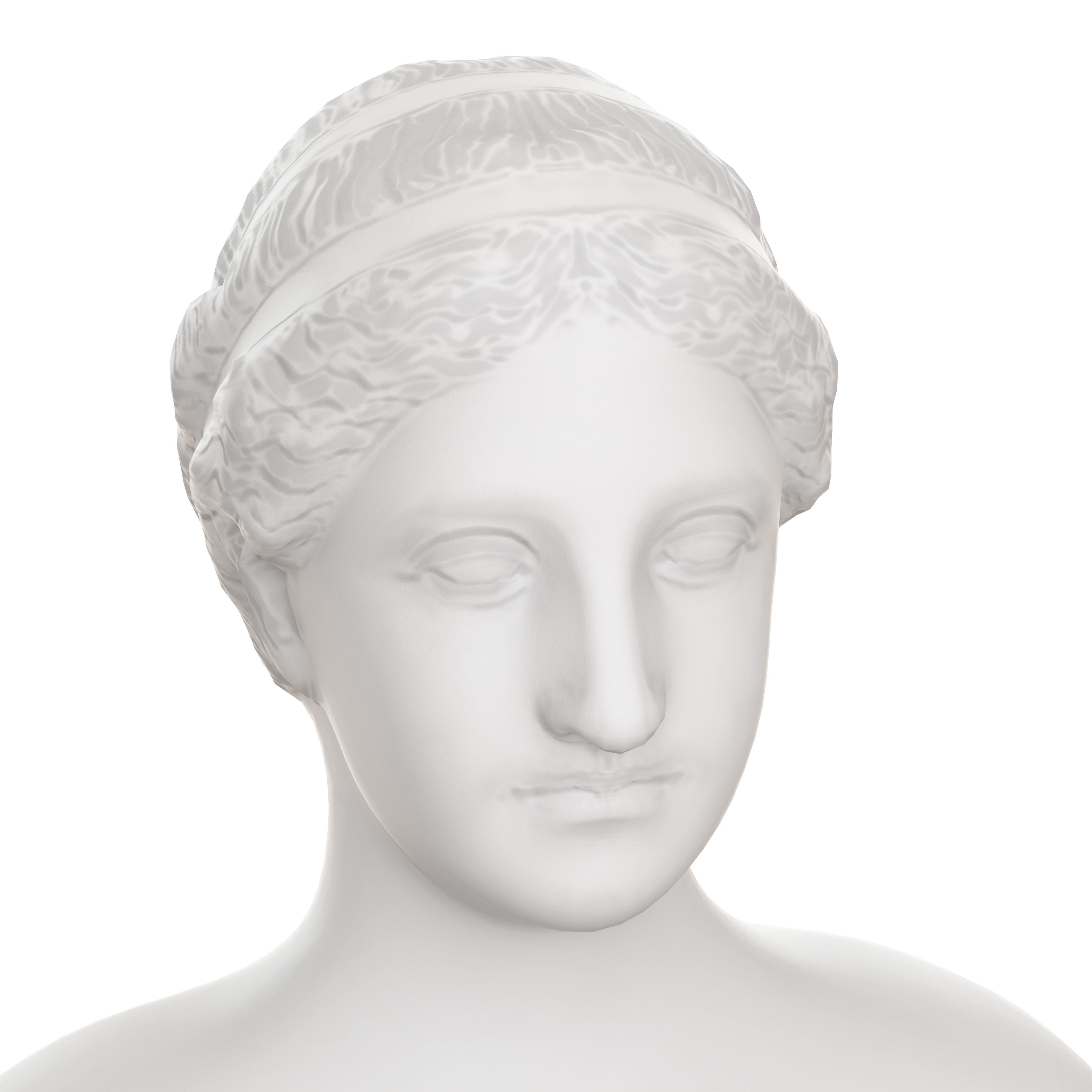 Statue of Aphrodite free pose 3D model | CGTrader