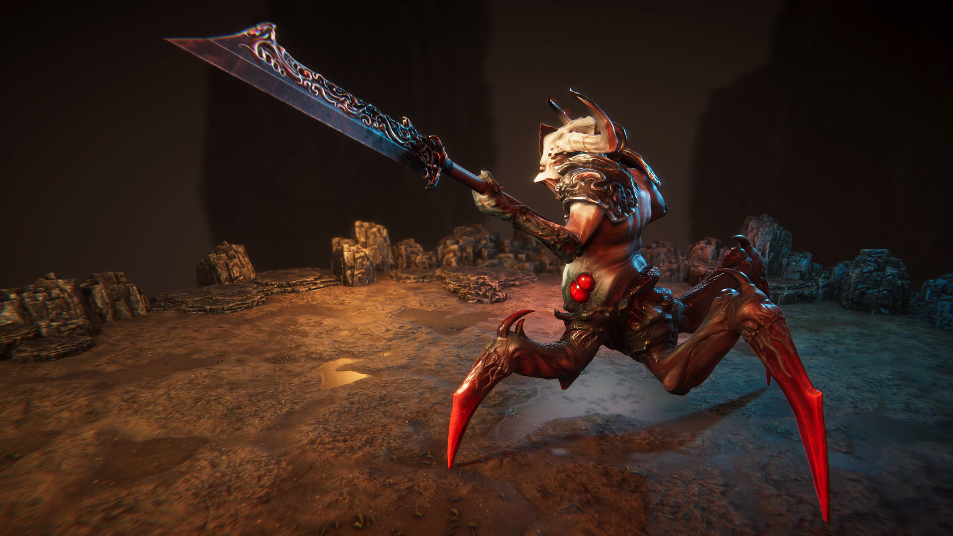 3D model Demon guard VR / AR / low-poly animated | CGTrader