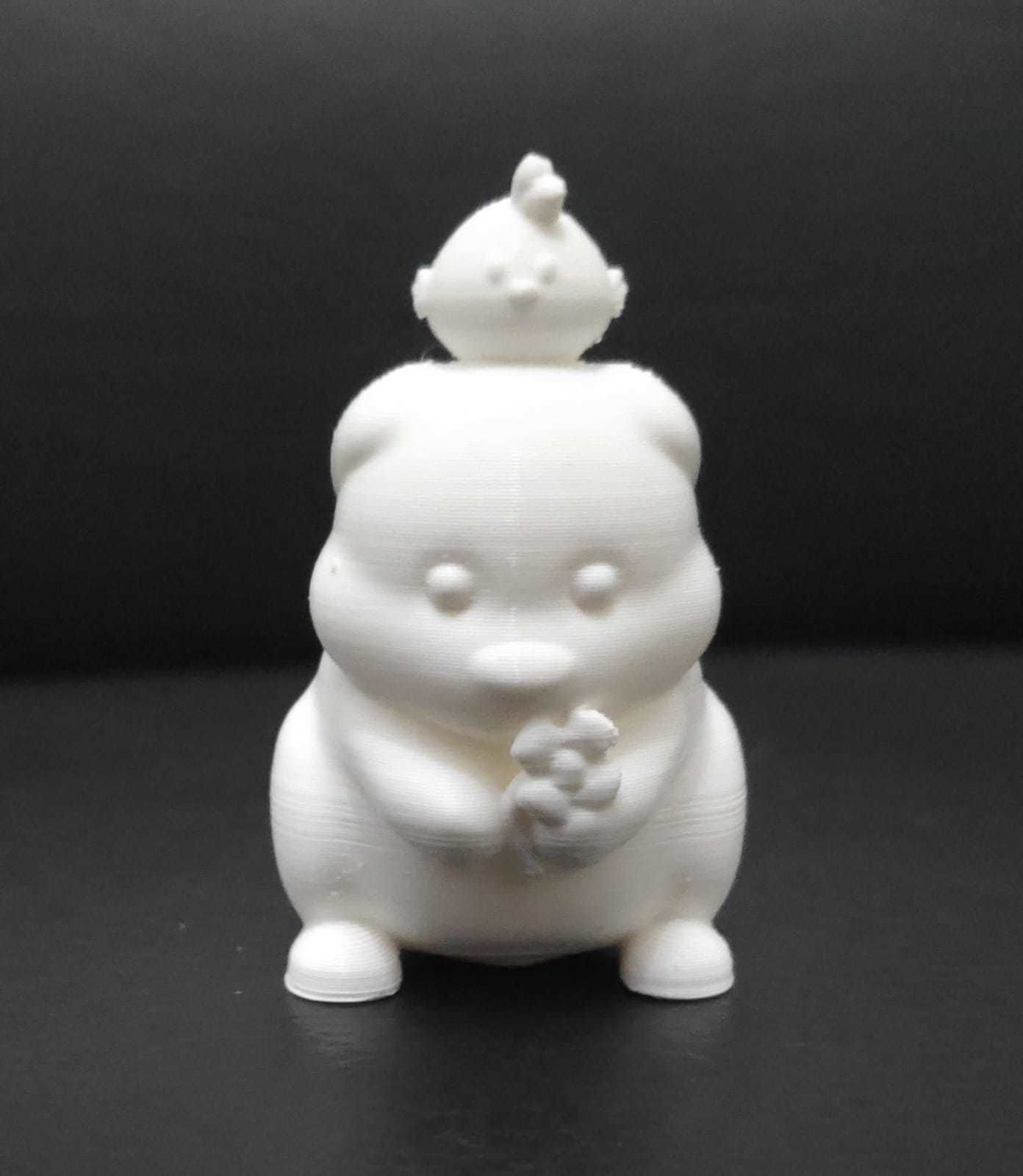 Bunny Bird Flower 3D model 3D printable | CGTrader