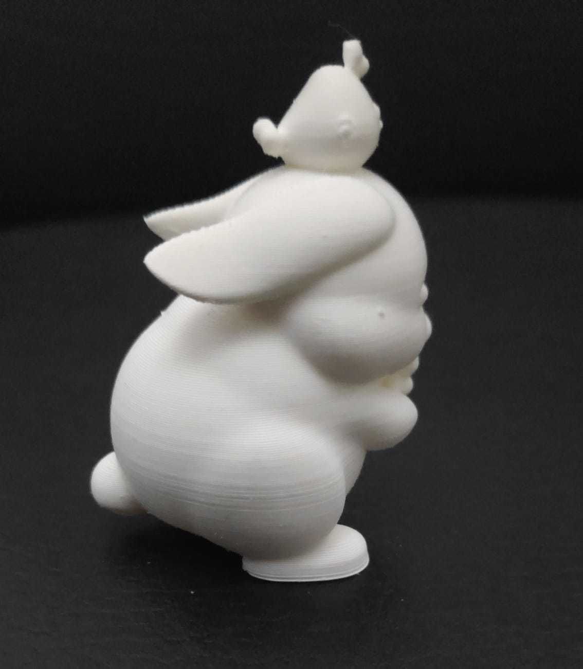 Bunny Bird Flower 3D model 3D printable | CGTrader