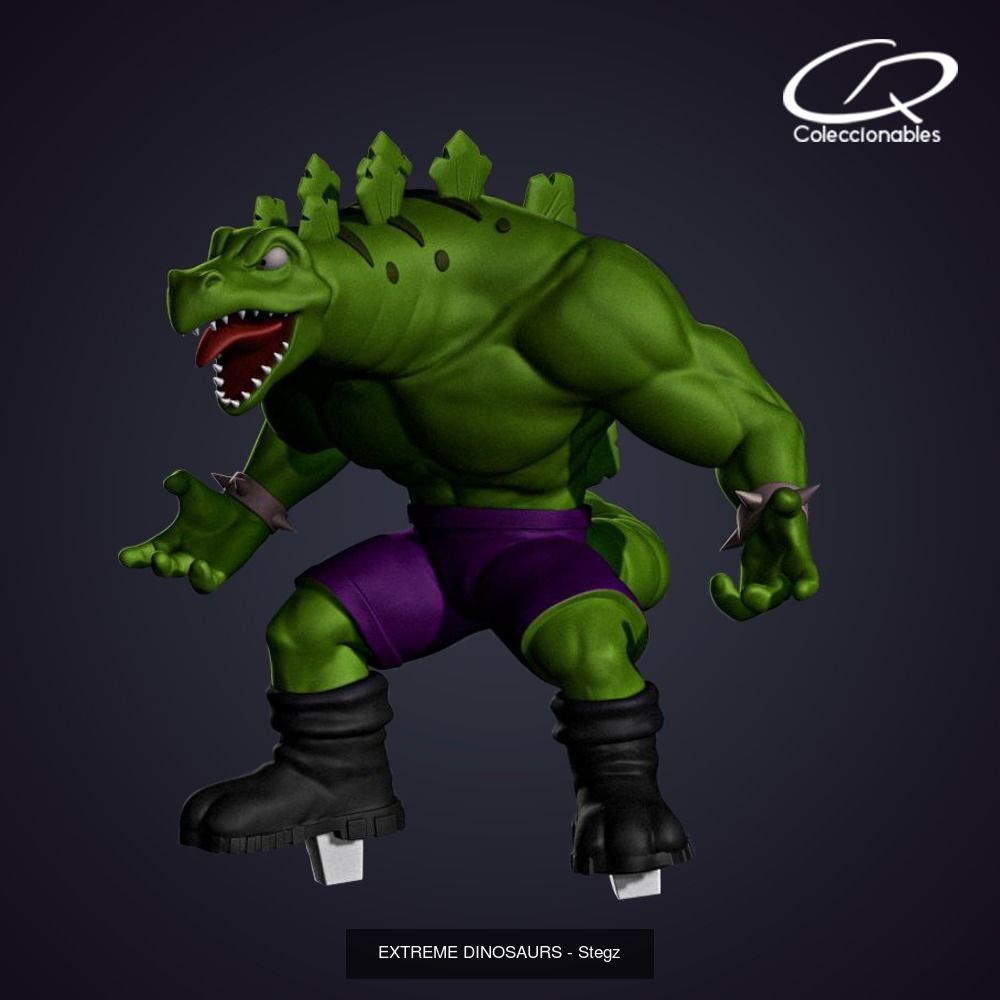 90s Happy Childhood Pack - Street Sharks and Extreme Dinosaurs 3D Model ...