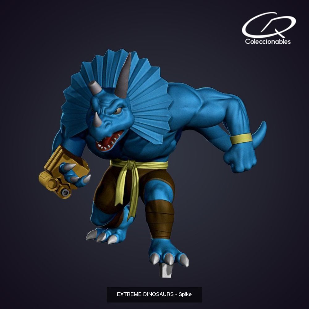 90s Happy Childhood Pack - Street Sharks and Extreme Dinosaurs 3D Model ...