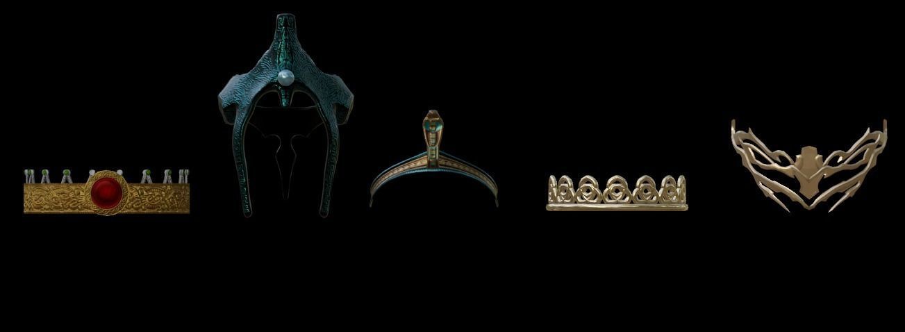3D model 15 crown fantasy old VR / AR / low-poly | CGTrader