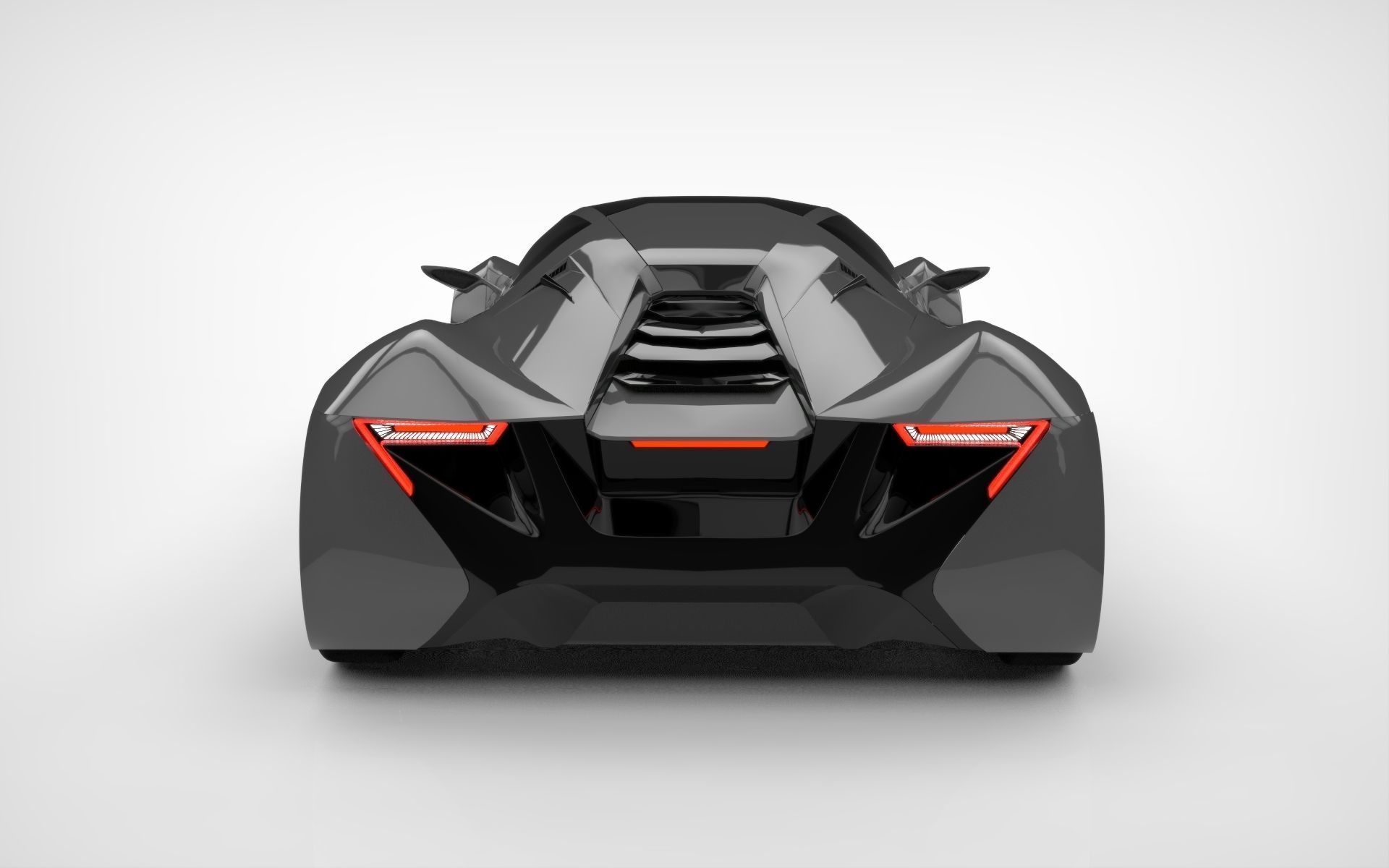 Electric Super Car 3D model | CGTrader