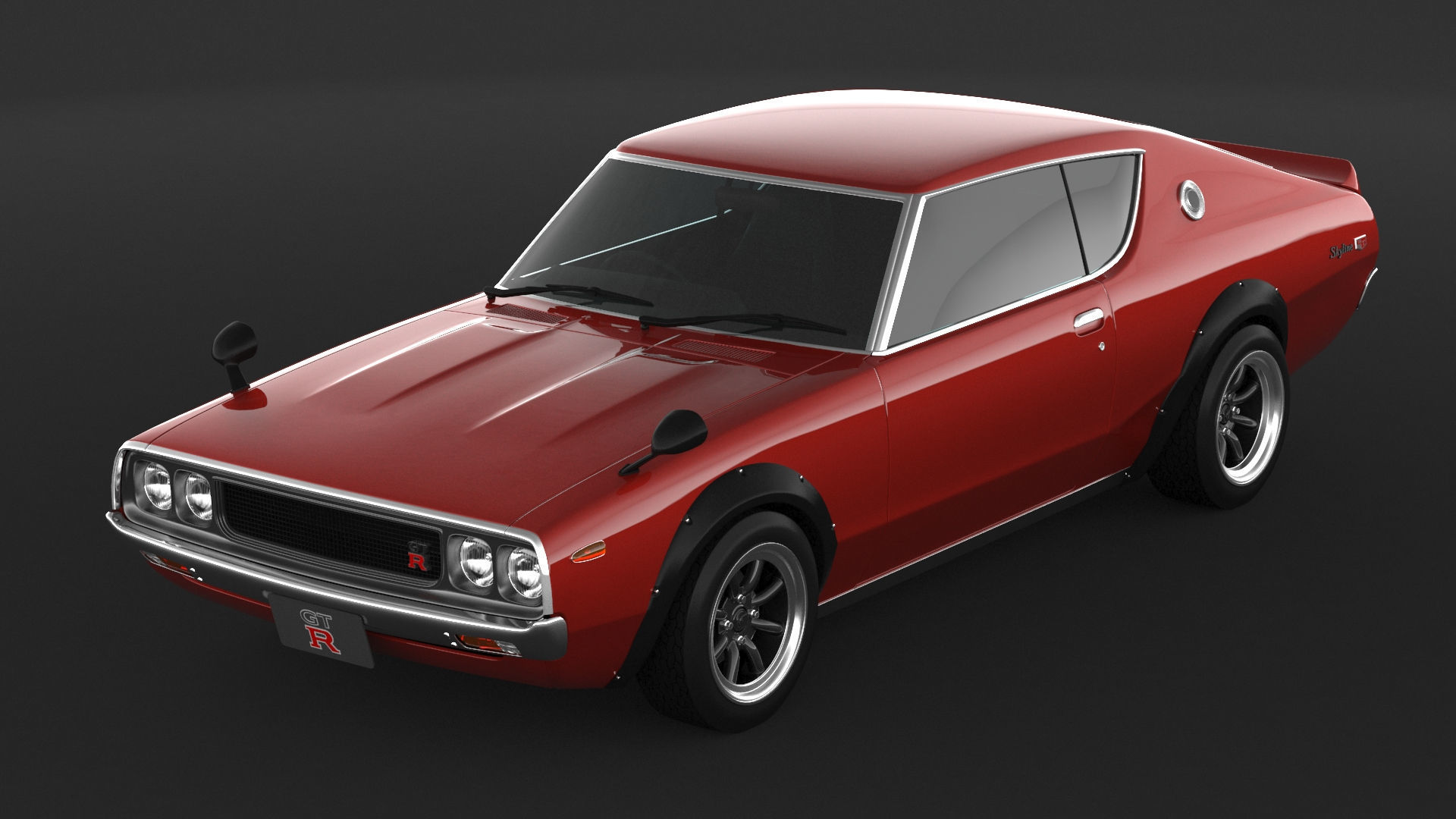 Nissan Skyline GT-R KPGC110 3D model | CGTrader