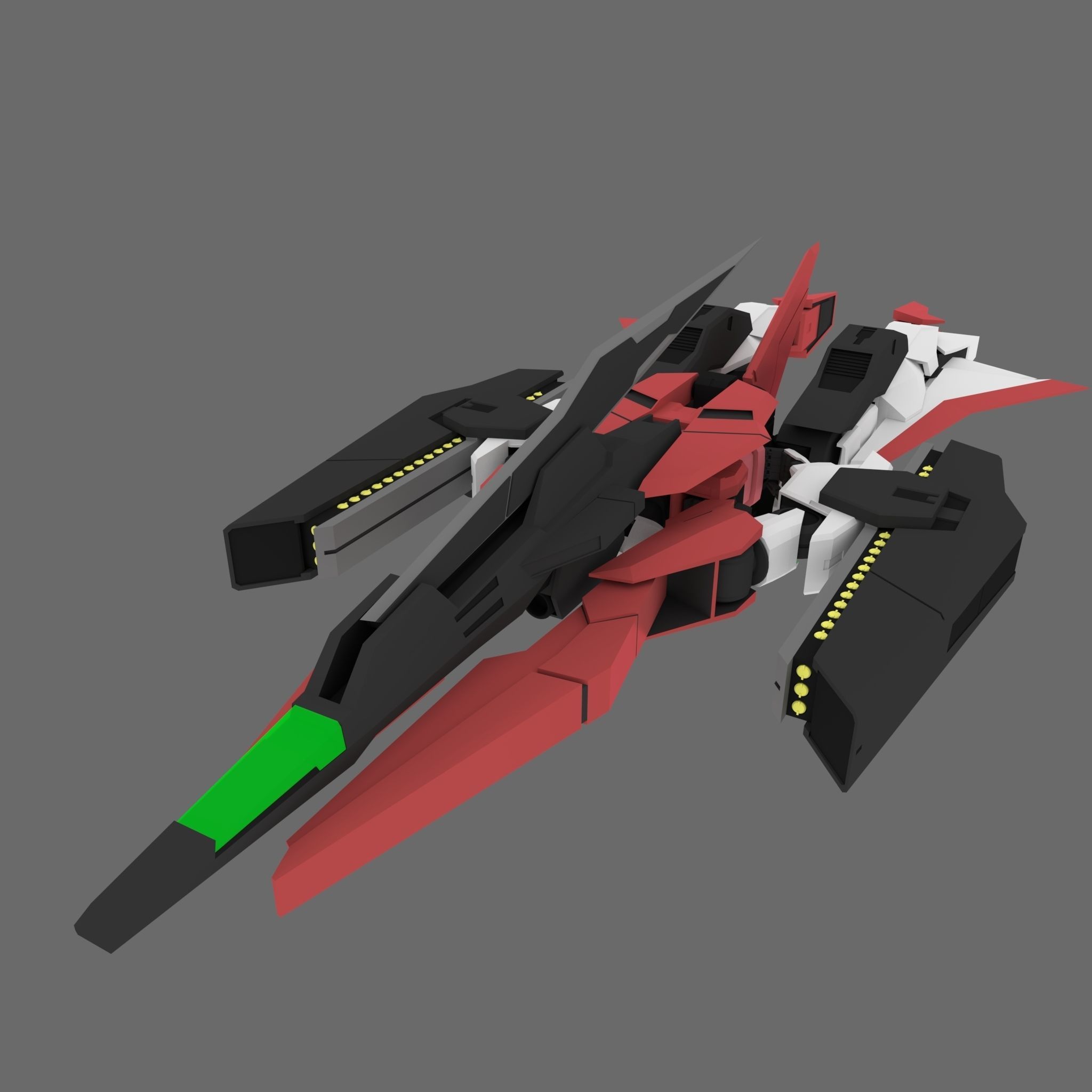 GN-007AL Arios Gundam Ascalon 3D model | CGTrader