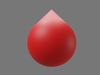 3D model Blood Drop VR / AR / low-poly | CGTrader