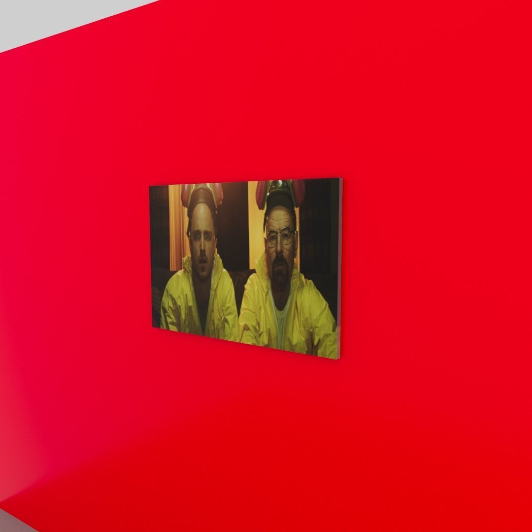 3D model Breaking Bad portrait VR / AR / low-poly | CGTrader