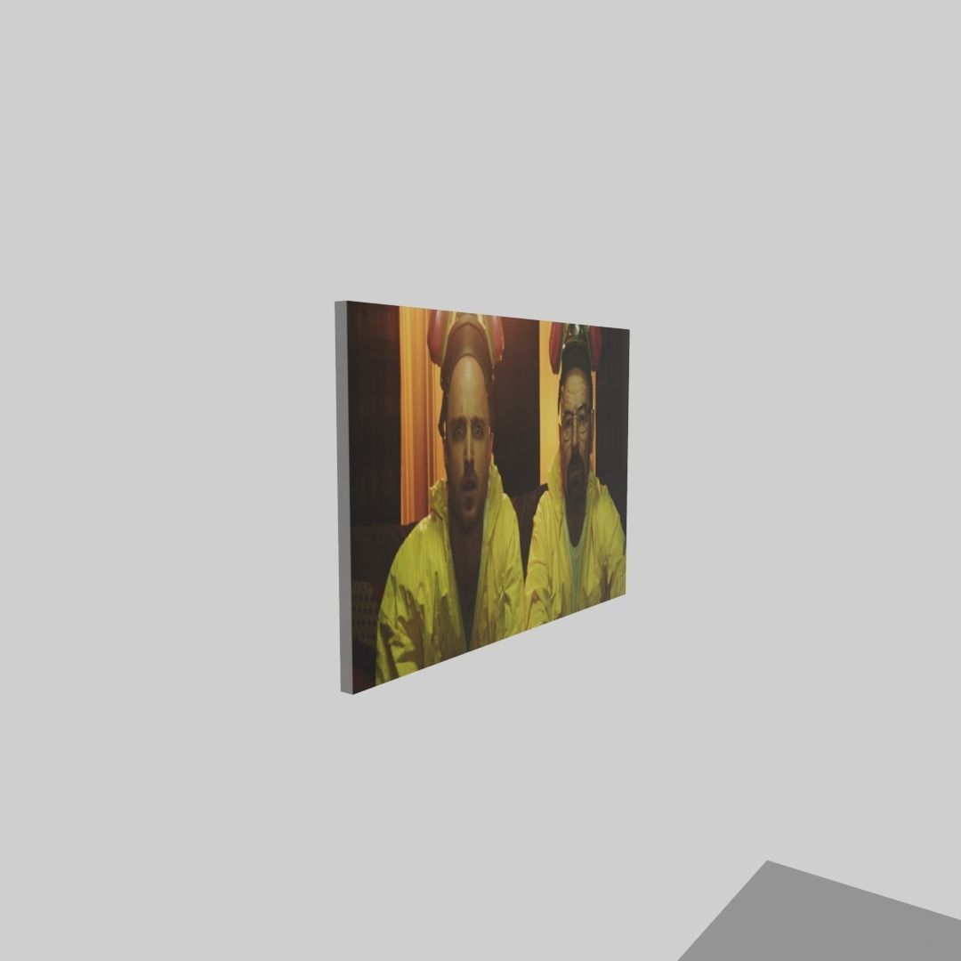 3D model Breaking Bad portrait VR / AR / low-poly | CGTrader