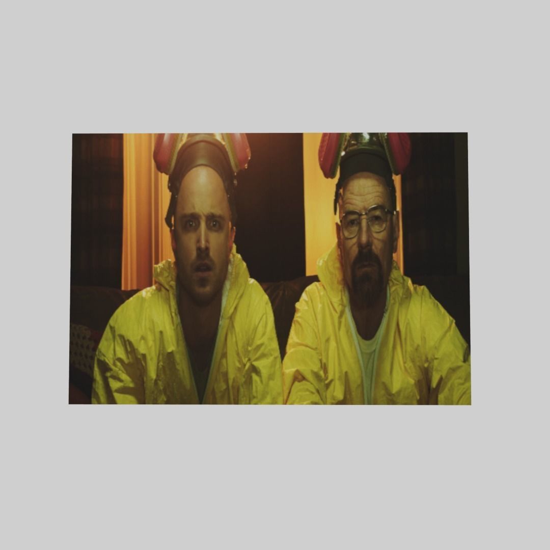 3D model Breaking Bad portrait VR / AR / low-poly | CGTrader