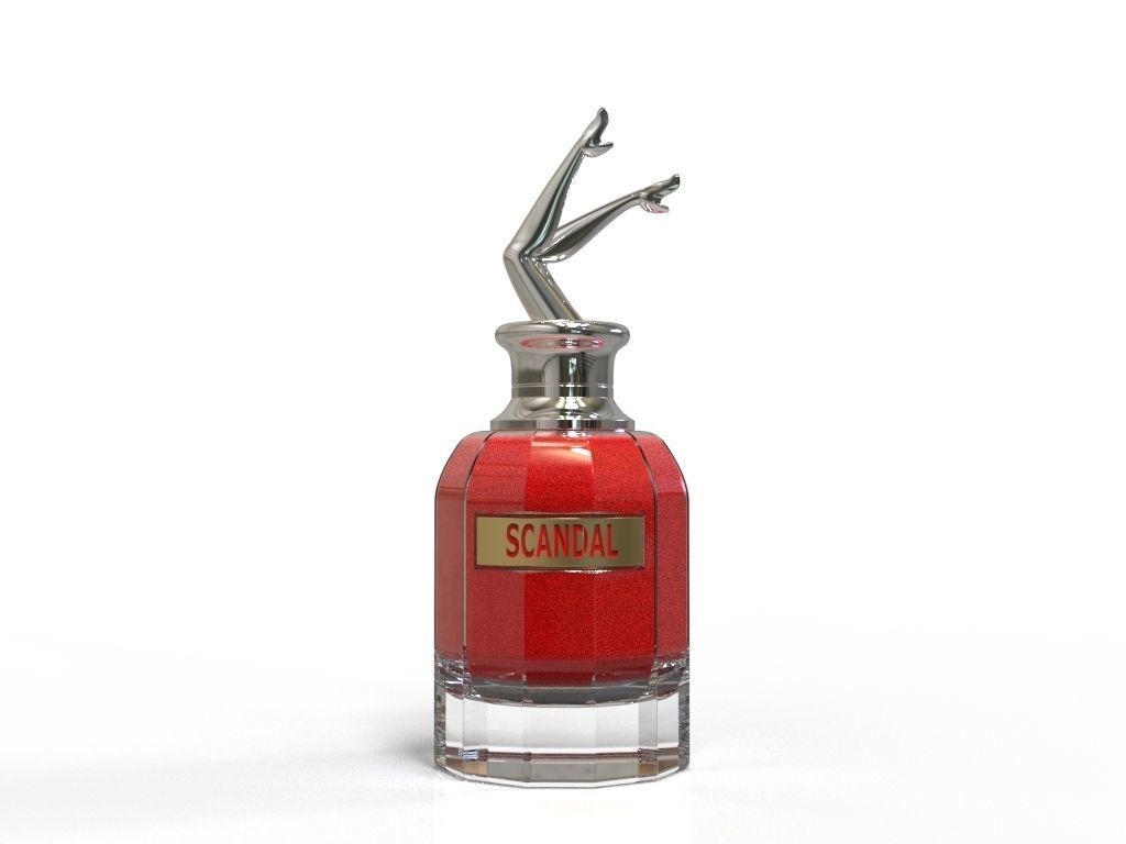 Texture Scandal perfume bottle JEAN PAUL GAULTIER Scandal Le Parfum VR ...