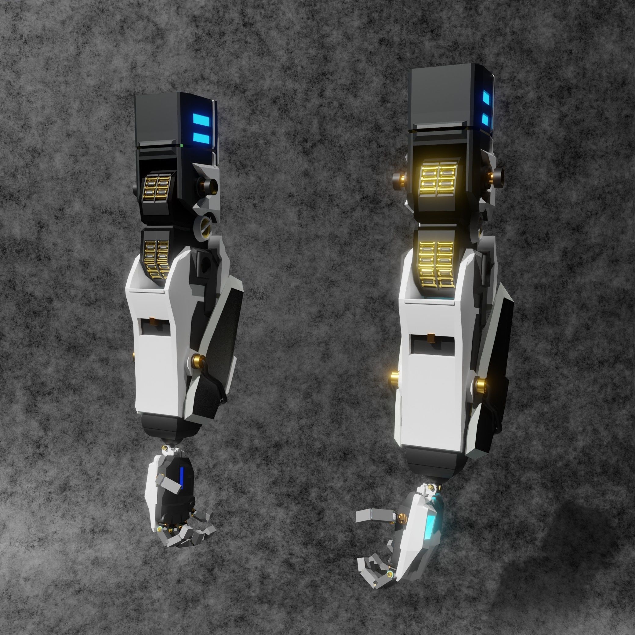 3D model Mecha Hand VR / AR / low-poly | CGTrader