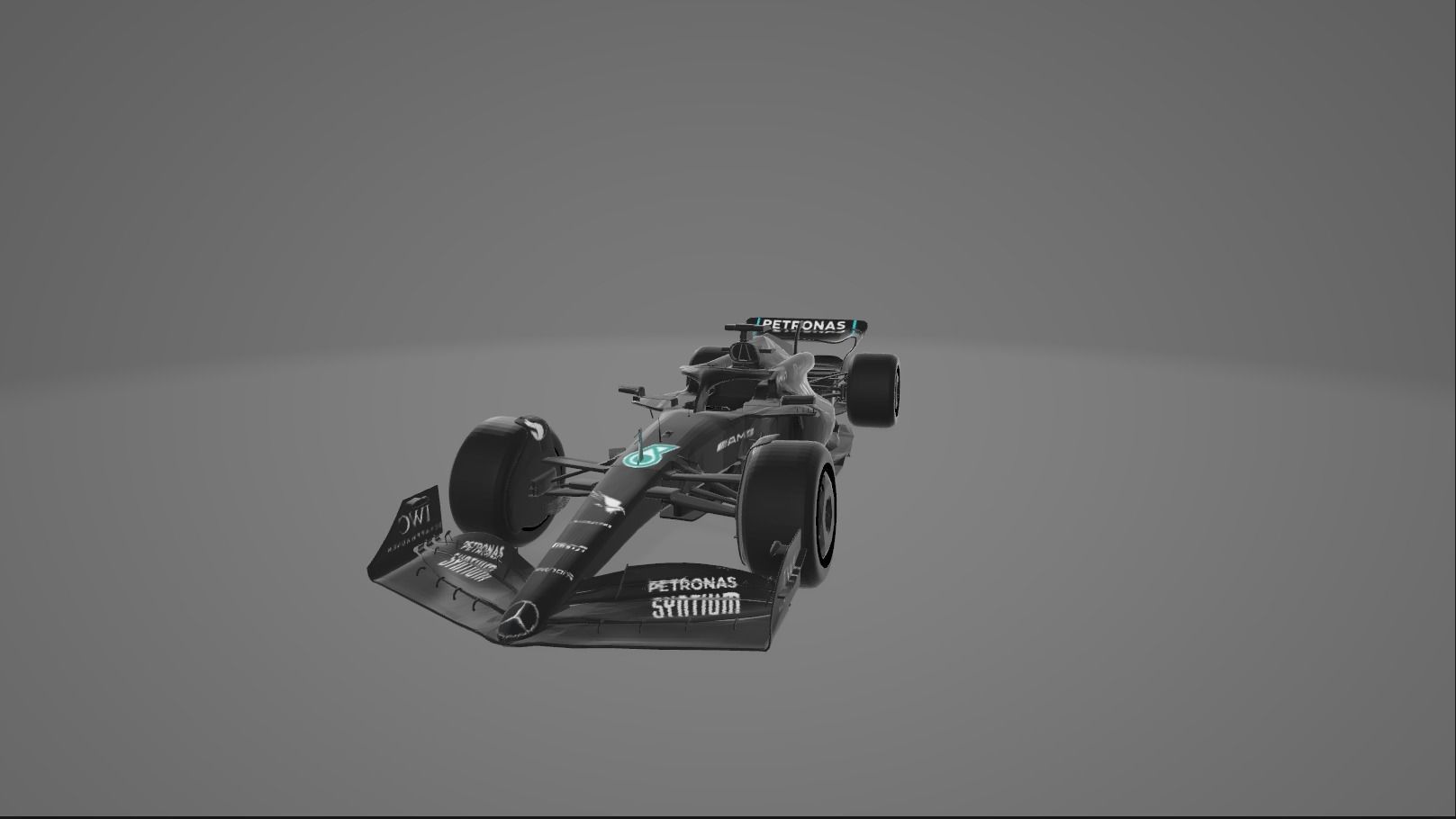 Mercedes AMG Petronas W14 3D model | CGTrader