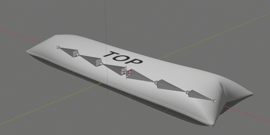 BodyPillow FREE free 3D model rigged | CGTrader