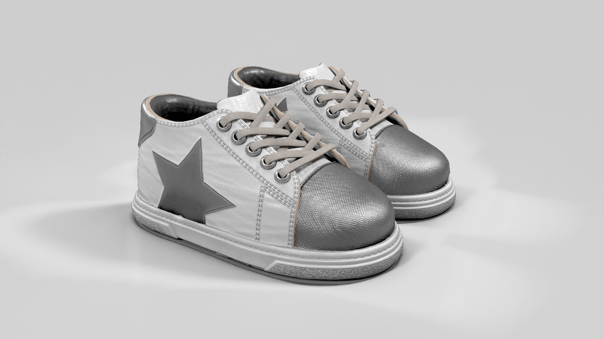 3D model Children Snickers Shoes PBR VR / AR / low-poly | CGTrader