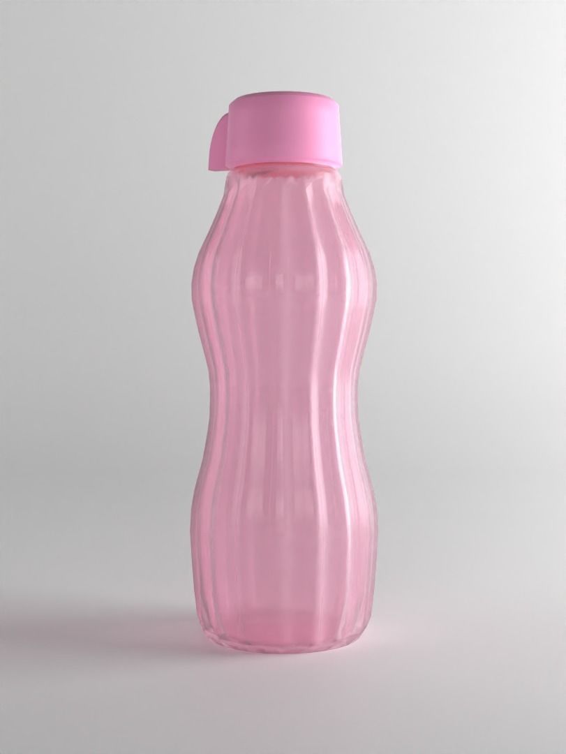 3D model Tupperware Plastic Bottle VR / AR / low-poly | CGTrader