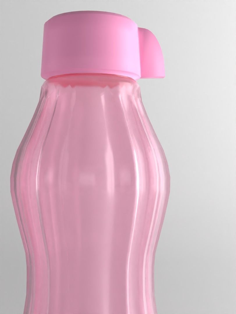 3D model Tupperware Plastic Bottle VR / AR / low-poly | CGTrader