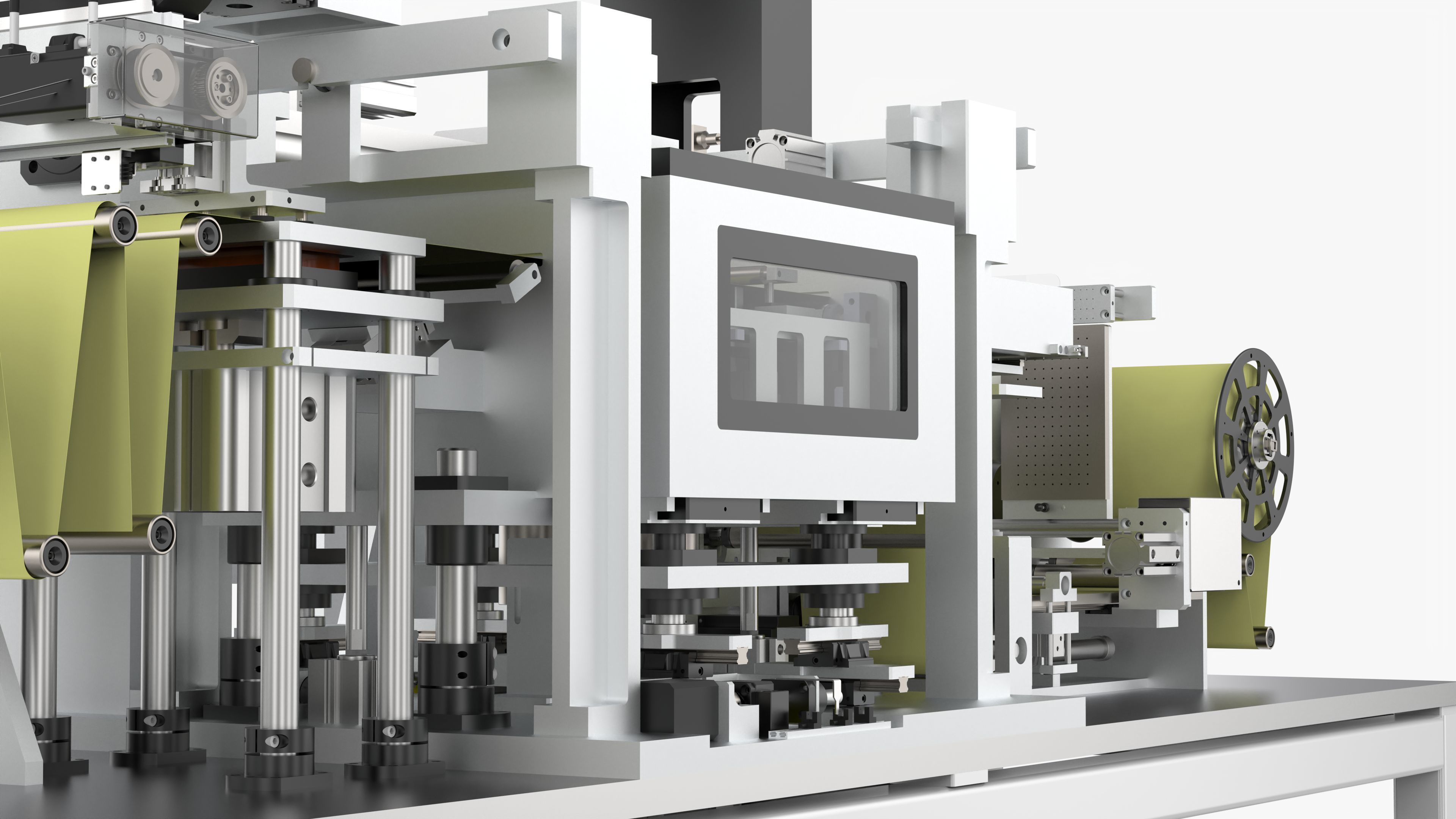 Fully Automatic Bonding Machine 3D model | CGTrader