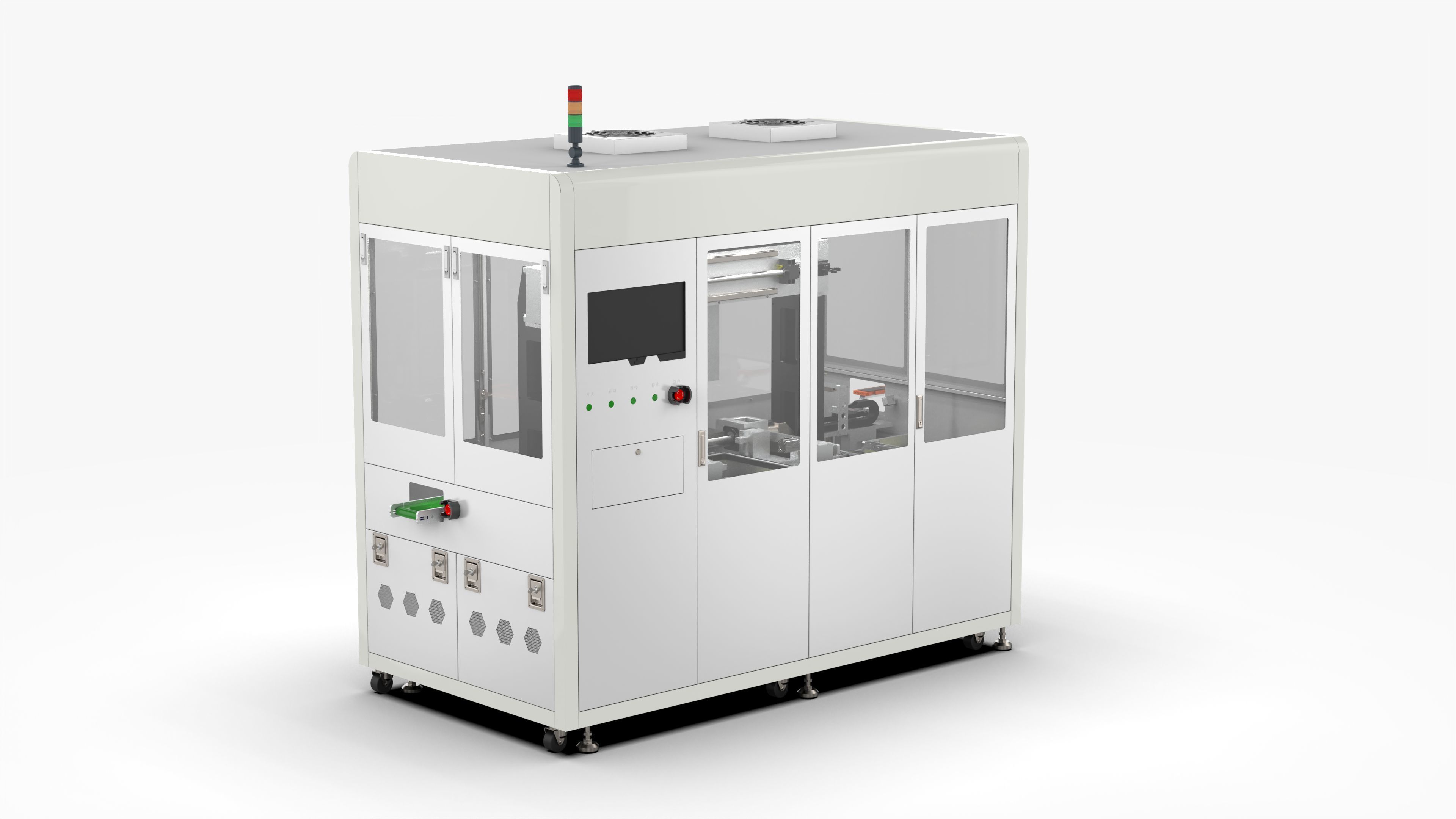Fully Automatic Bonding Machine 3D model | CGTrader